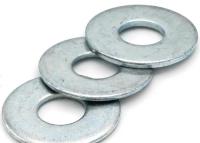 China Grade 5 Grade 2 Gr2 Gr5 Titanium Plain Zinc Flat Plain Washer Gasket DIN125 for sale
