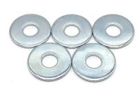 China Grade 5 Grade 2 Gr2 Gr5 Titanium Plain Zinc Flat Plain Washer Gasket DIN125 for sale