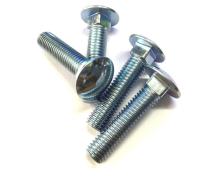 China M12 M16 Carbon Steel Zinc Plated Carriage Bolt Mushroom head Square Neck DIN603 for sale