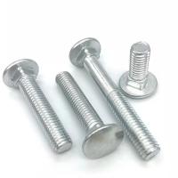 China Stainless Steel A2-70 A2-80 A4-70 A4-80 Round Head Carriage Bolts DIN603 for sale