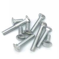 China M2-M10 Carbon Steel Carriage Bolt Countersunk Head Square Neck  grade 8.8 6.8 DIN605 for sale