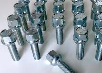 China M12 Carbon Steel Class Grade Wheel bolt 8.8 10.9 Dacromet Gumet Hot Dip Galvanized for sale