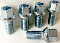 China M12 Carbon Steel Class Grade Wheel bolt 8.8 10.9 Dacromet Gumet Hot Dip Galvanized for sale
