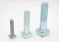 China Carbon Steel Clamp T Head Half Threaded Bolts Grade 4.8 12.9 ASTM A325 Black Oxide for sale