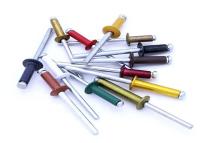 China 4.8mm Alloy Aluminum 5056 Blue Black Red Yellow Color Anodized Blind Rivets Pop Rivet for sale