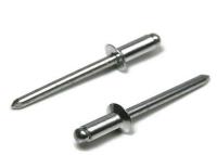 China ST 17-7 18-8 Stainless Steel SS304 A2-70  SS 316 Round Head Open End Blind Rivets DIN 7337 for sale
