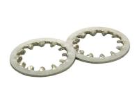 China Carbon Steel Grade 10.9 12.9 Zinc Plated Zp Serrated Lock Washer With Internal Teeth DIN6797 for sale