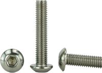 China M5*15mm Stainless Steel Hexagon Socket Pan Head Screws SS304 SS316 with polish for sale