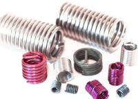 China Purple finishing Carbon  steel Wire Thread Insert  Customized Anodizing plating M6 M4 for sale