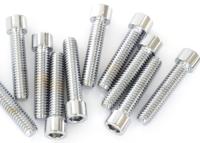 China Aluminum Anodized   Hex Socket Allen Key Bolt AL 6061 7075 Blue Red Black DIN912 for sale