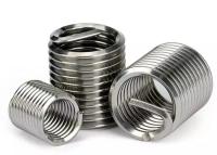 China Customized Anodizing plating Carbon  steel Wire Thread Insert  Stainless steel with plain finish for sale
