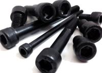 China M8 M10 Black Galvanized Carbon Steel Hexagon Socket Cap Head Screw Zinc Plated DIN912 for sale