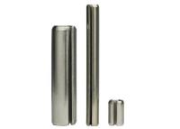 China Stainless Steel  SS316L Plain Polishing Spring Type Straight Pins DIN1481 for sale