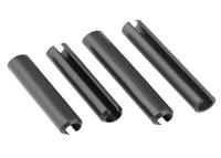 China Stainless Steel  SS316L A2-70 Spring Pin Coiled Black Electrophoresis DIN7343 for sale