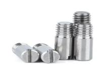 China Stainless Steel SS304 SS316 SS316L A2-70  Parallel Pins With External Thread DIN427 for sale