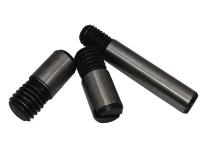 China High Strength 45# Carbon Steel Plain Finish Parallel Pins With Internal Thread DIN7979 for sale