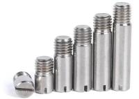 China Stainless Steel SS304 SS316 SS316L A2-70  Parallel Pins With External Thread DIN427 for sale