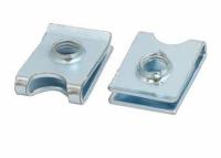 China Grade 4.8 Carbon Spring Steel J And U Plate Channel Nut Clip Fasteners for sale