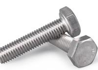 China Stainless Steel 904L Hex metal Bolts 1/4”-20 Electropolished Finish for Chemical Processing Applications for sale