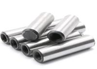 China Carbon Steel Galvanized Grade 12.9 Internal Thread Round Parallel Dowel Pin DIN7979 for sale