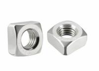 China M5 18-8 Stainless Steel SS304 SS316 Square Thin Nut Plain Polished DIN557 DIN562 for sale