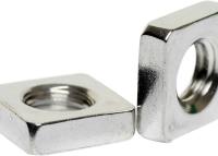 China M5 18-8 Stainless Steel SS304 SS316 Square Thin Nut Plain Polished DIN557 DIN562 for sale