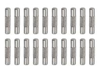 China M20 Stainless Steel SUS  A4-70 A4-80 Chrome Plated Nickel Plated Knurled Parallel Pins for sale