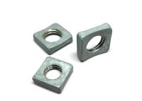 China Grade 8.8 Square Nut Steel Carbon Steel Galvanized White Zinc Plated DIN557 for sale