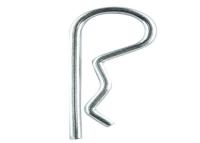 China Super Duplex Stainless Steel 2205 2507 904L 2507 A286 Plain R Type Spring Cotter Lock Pin DIN11024 for sale