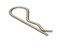 China 5mm 7mm 65MN Spring Alloy Steel Plain R Type Spring Cotter Lock Pin DIN11024 for sale