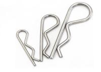 China Super Duplex Stainless Steel 2205 2507 904L 2507 A286 Plain R Type Spring Cotter Lock Pin DIN11024 for sale