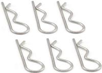China Super Duplex Stainless Steel 2205 2507 904L 2507 A286 Plain R Type Spring Cotter Lock Pin DIN11024 for sale