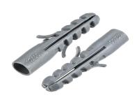 China 10x50 Metal bolt Nylon Plastic Hole Wall Expansion Anchor Plug With Wing for sale
