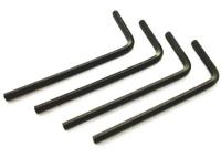 China 24mm 27mm Galvanized Steel B7 B7M Black Oxide Coating L Type Ball Head Hexagon Wrench DIN911 for sale
