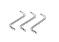 China 10mm 12mm Hexagon Socket Screw Keys S2 Steel Allen Hex Wrench Z-Type Hex Key for sale