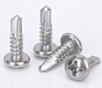 China Round Head Pan Head Tapping Screw Stainless Steel SS304 SS316 Phillips DIN7981 for sale