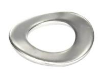China 4mm 5mm 6mm Galvanized Steel B7 B7M White Black Zinc Plating Wave Spring Washer DIN137 for sale