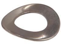 China M10 M12  Carbon Gal Steel  Yellow Blue White Zinc  Wave Curved Spring Lock Washer DIN128 for sale