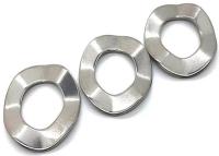 China 10mm 12mm stainless steel SS 304 316 wave spring washer DIN128 for sale