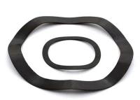 China M14 M16 M18 Galvanized Steel B7 B7M Black Oxide Coating Wave Spring Washer for sale
