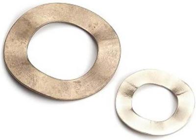 China M10 M12  Carbon Gal Steel  Yellow Blue White Zinc  Wave Curved Spring Lock Washer DIN128 for sale