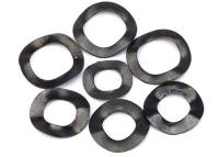 China M14 M16 M18 Galvanized Steel B7 B7M Black Oxide Coating Wave Spring Washer for sale