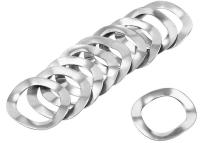 China M6 M8  Carbon Gal Steel  Zinc Plating  Wave Curved Spring Lock Washer DIN137 for sale
