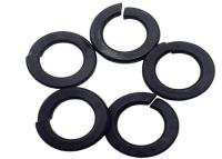 China M4 M5 M6 M7 Carbon Steel Grade 4.8 8.8 10.9 12.9 Black Oxide Black Zinc Spring Lock Washer DIN127 for sale