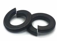 China M4 M5 M6 M7 Carbon Steel Grade 4.8 8.8 10.9 12.9 Black Oxide Black Zinc Spring Lock Washer DIN127 for sale