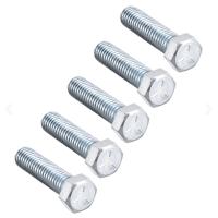 China Factory Price M6 M8 M10 M12 Zinc Plated Hex Bolt Carbon Steel Grade 4.8 8.8 10.9 12.9 for sale