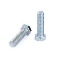 China M30 Carbon Steel Hex Head Bolt and Nut Washer HDG Galvanized Geomet Dacromet DIN933 for sale
