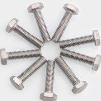 China M24 M40 Super Duplex Stainless Steel Heavy Duty Hex Head Bolt And Nut Washer  2507 2205 2507 904L for sale