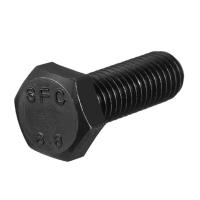 China M8 Carbon Steel Hex Head Bolt Black Oxide Nickel Plated DIN933 Grade 8.8 10.9 12.9 for sale