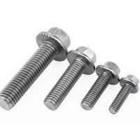 China M10 M12 Galvanized Carbon Steel  Hex Hexagon Head Serrated Flange Bolt DIN6921 for sale